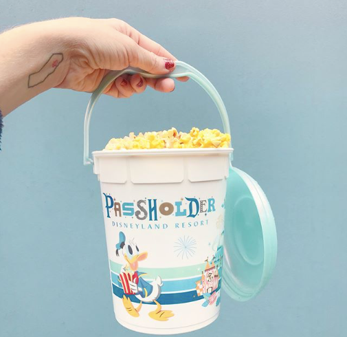 2018 Disneyland AP Popcorn Bucket